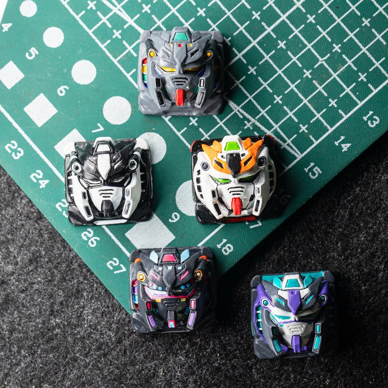 Nút bàn phím cơ Gundam heard.Keycap resin.Keycap Artisan | Shopee Việt Nam