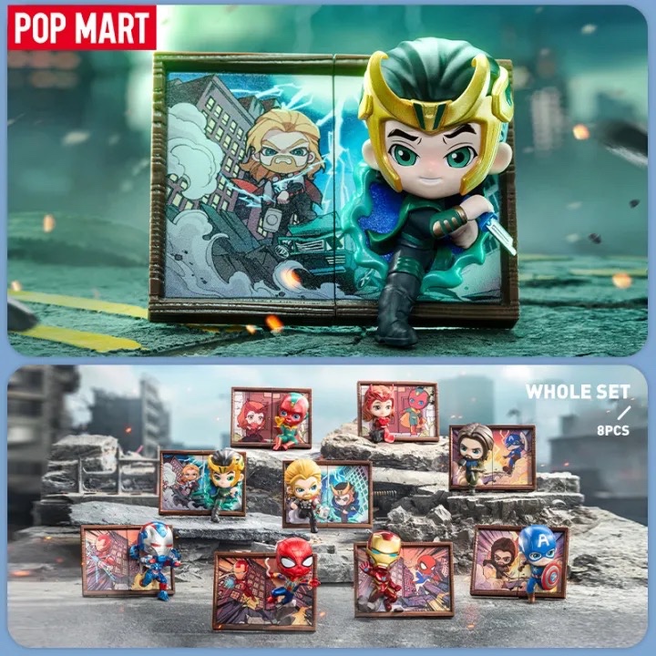 Pop Mart Marvel Photo Frame (Blind box set 8 hộp) | Shopee Việt Nam