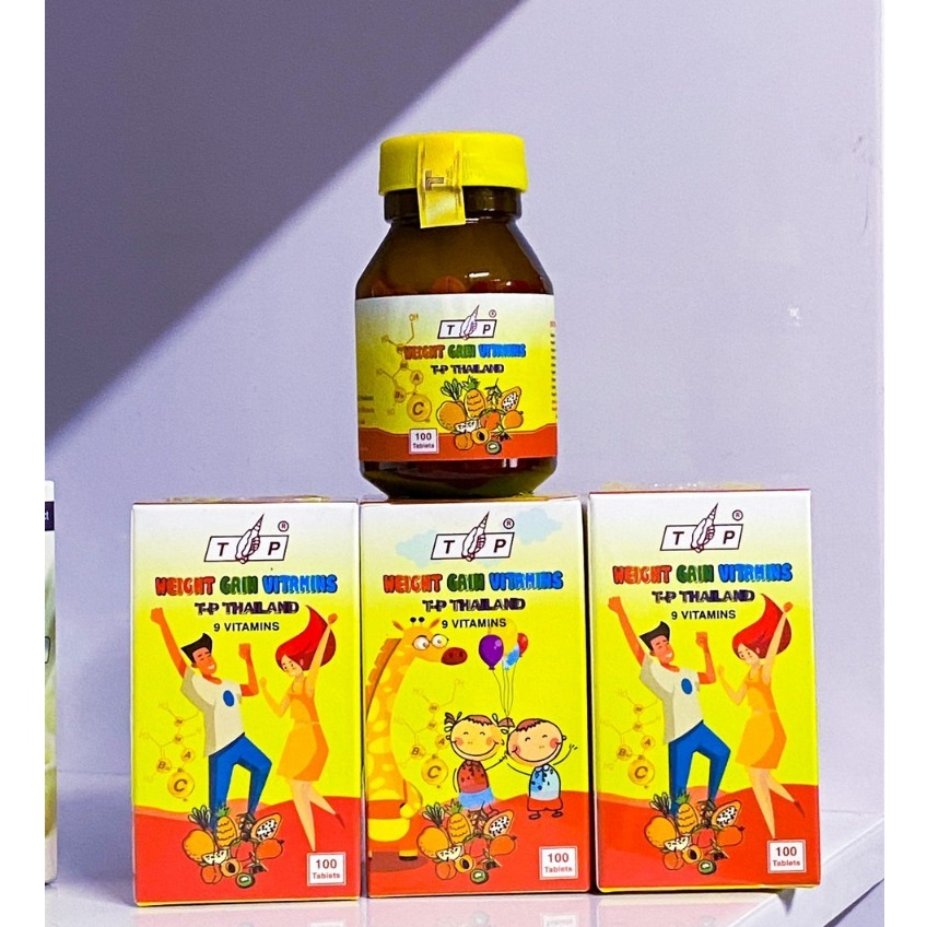 giá sỉ tăng cân 9 Vitamin tp Thái Lan 🇹🇭 100 viên (chính hãng ...