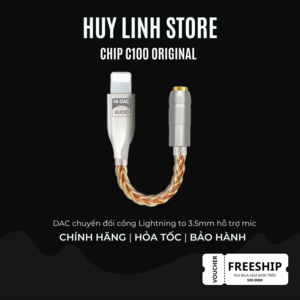 Jack chuyển đổi tin hiệu âm thanh LNight sang 3.5mm - Chip C100 8 lõi ...