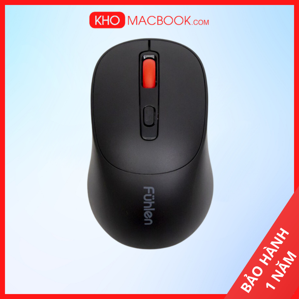 Chuột Không Dây Fuhlen, Chuột Fuhlen Wireless MS06 màu Trắng + Đen ...