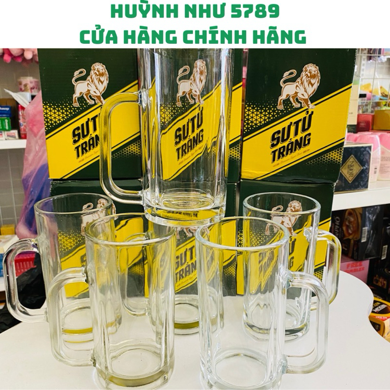 [CHÍNH HÃNG]6 Ly bia Ruby/Sư tư Size đại 550ml hàng xịn dã man- thuỷ ...