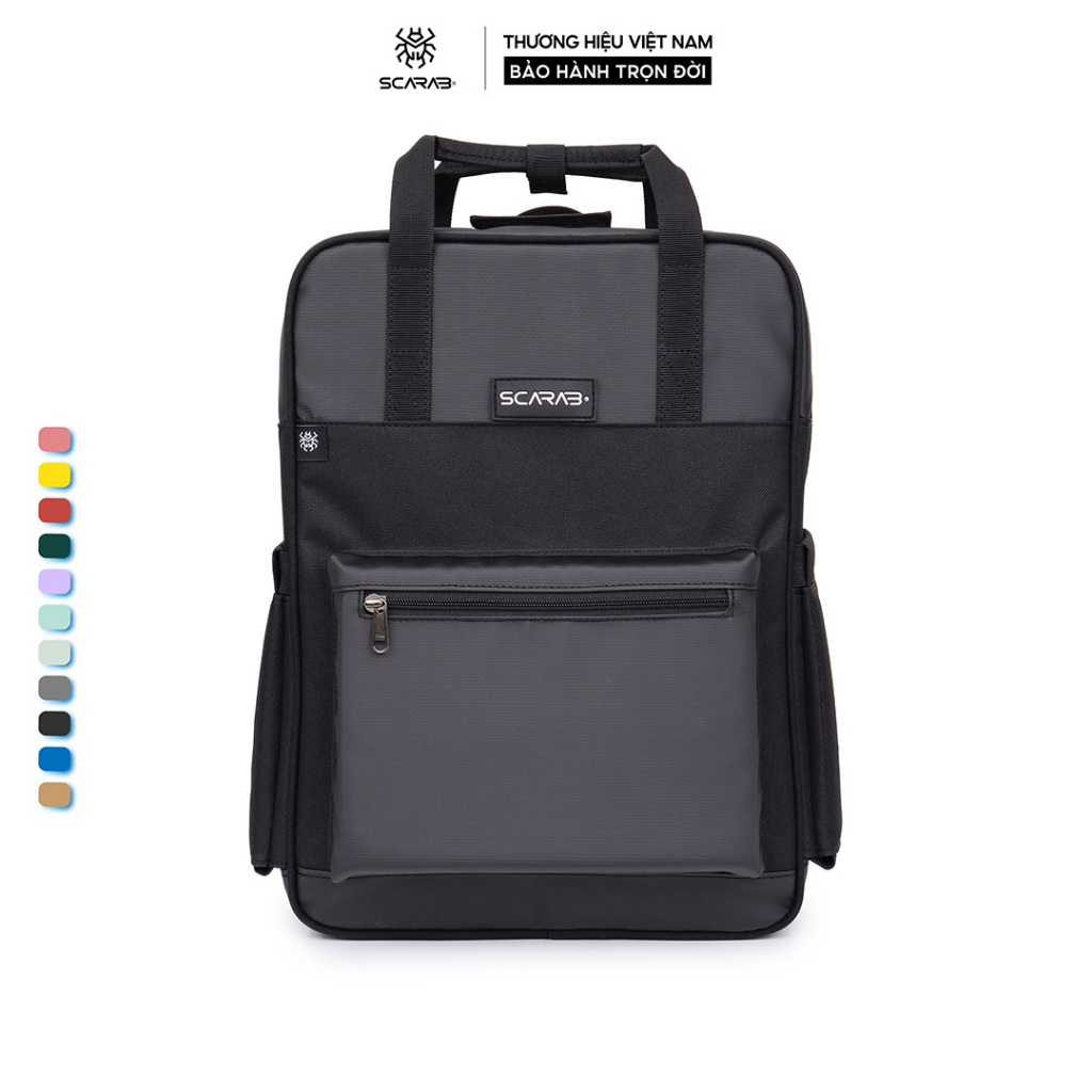 Balo Đi Học Nam Nữ, Ba lô Chống Sốc Đựng Vừa Lap 16inch - SCARAB HIGH ...