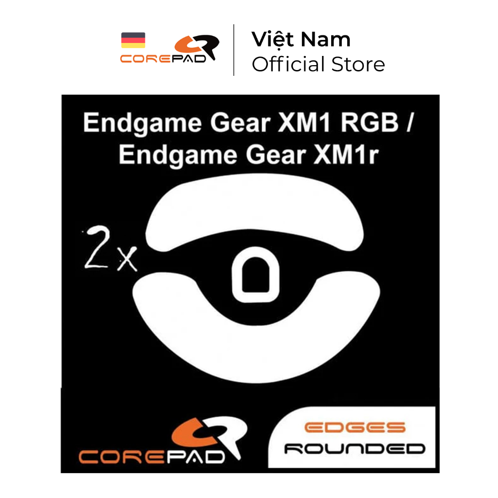 2 Bộ Feet chuột thay thế PTFE Corepad Skatez PRO Endgame Gear XM1 RGB ...
