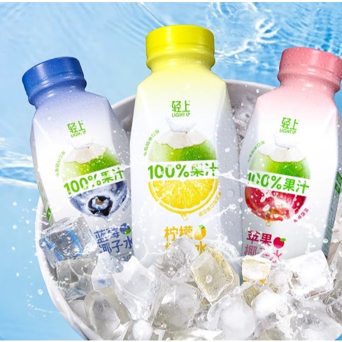 Nước dừa tươi 100% Thái mix táo chanh NFC - chai 245ml | Shopee Việt Nam