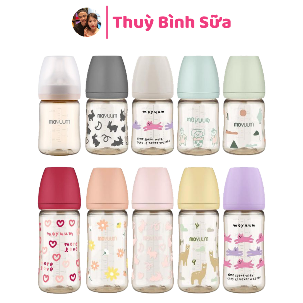 Bình sữa Moyuum 170ml/270ml Hàn Quốc chính hãng | Shopee Việt Nam