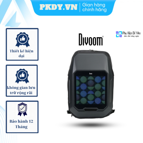 Balo Divoom Cyberbag Pixel Art LED Backpack [Nhập khẩu & Phân phối ...