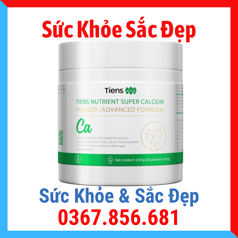 Thực Phẩm Bảo Vệ Sức Khỏe Canxi Pháp Thiên Sư Tiens Nutrient Super ...