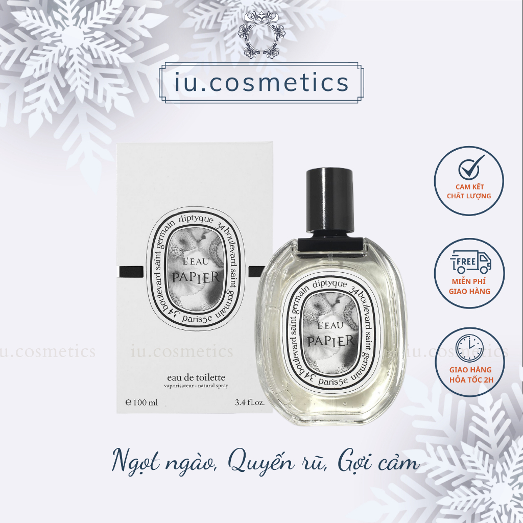 Nước hoa unisex Dyptique L'eau Papier EDT 100ml - Dầu thơm cuốn hút ...