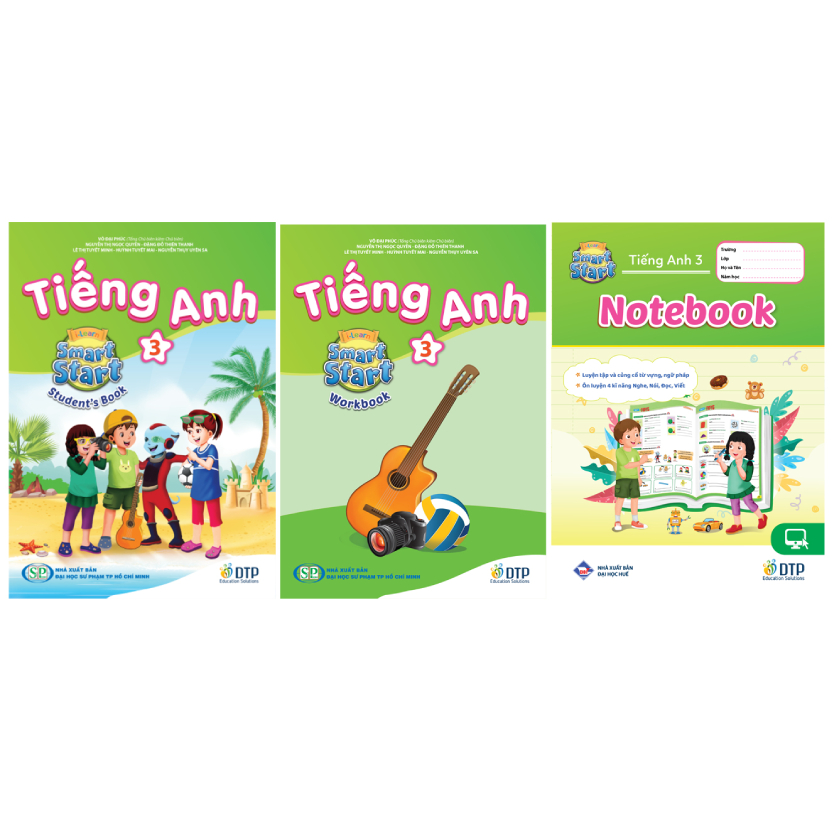 Sách - DTPbooks - Tiếng Anh 3 i-Learn Smart Start trọn bộ (sách học sinh, sách bài tập, vở tập ...