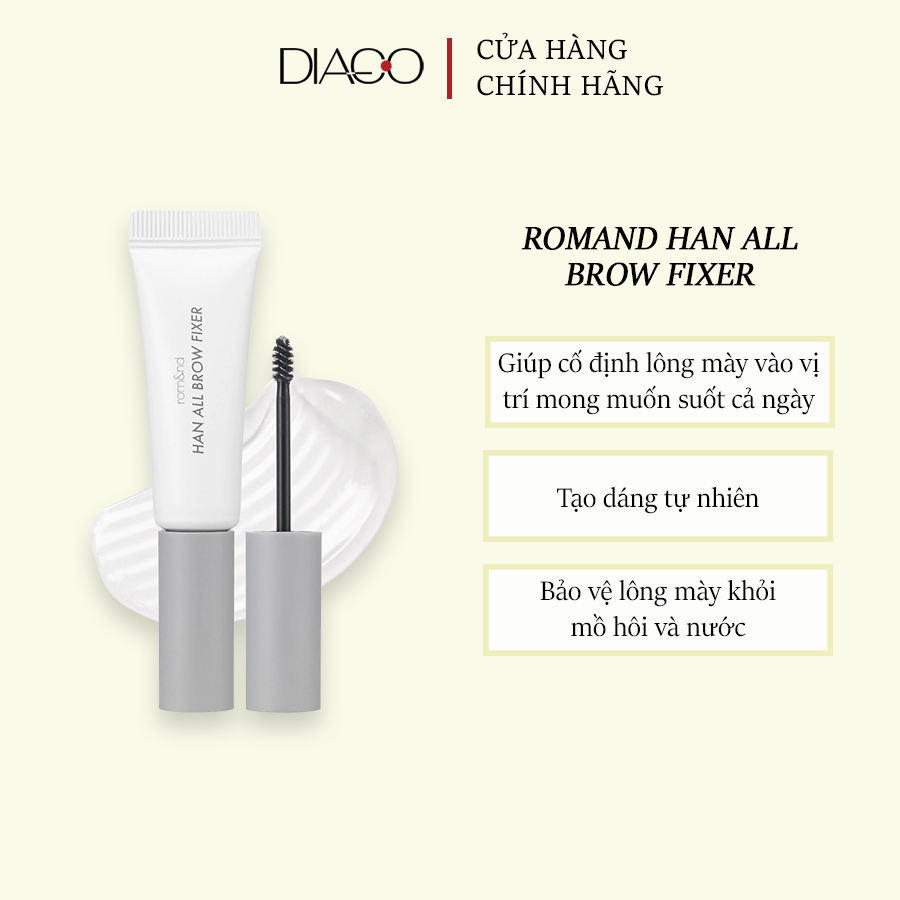 ROMAND HAN ALL BROW FIXER - GEL ĐỊNH HÌNH LÔNG MÀY - 9G | Shopee Việt Nam