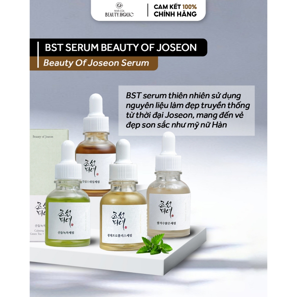 Tinh chất dưỡng da BOJ keo ong Glow Serum, gạo Glow Deep Serum, nhân ...