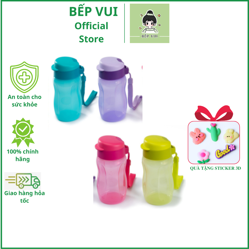 TUPPERWARE_Bình Nước cho bé Tupperware Eco Bottle Gen II 310ml nhựa nguyên sinh | Shopee Việt Nam