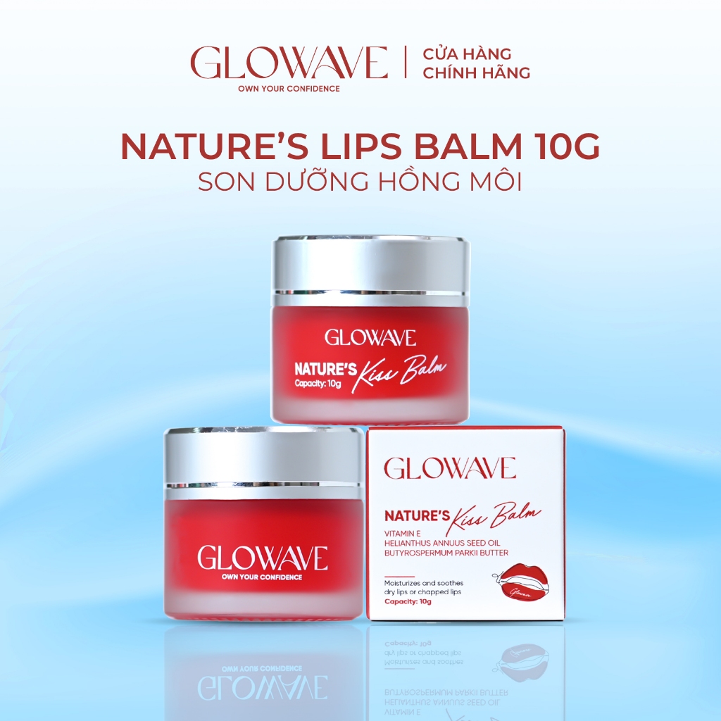 Son Dưỡng Môi Lựu Đỏ Glowave 10g, Ủ Môi Căng Mọng Mền Mướt | Shopee ...