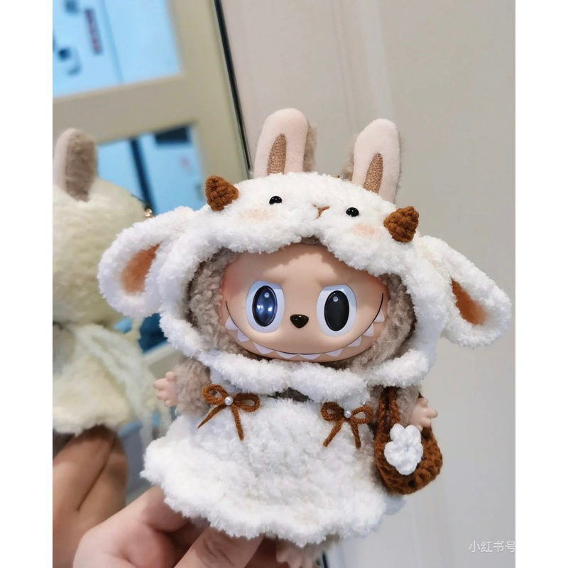 [Ảnh thật] SET QUẦN ÁO CHO LABUBU V2 - V1 |handmade| Labubu version 2 ...