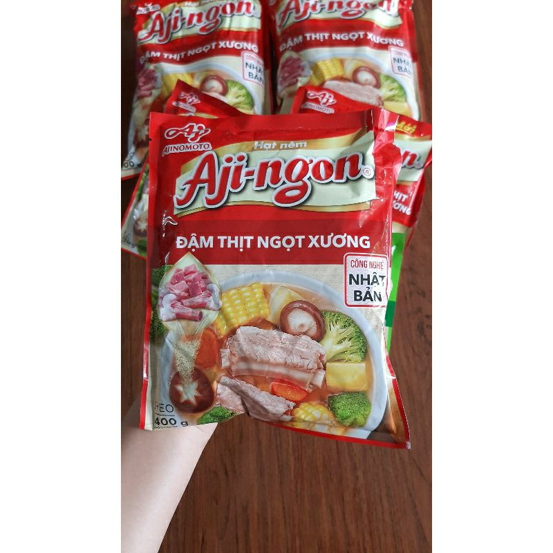 HẠT NÊM AJI - NGON / AJINOMOTO ( GÓI 400G) | Shopee Việt Nam