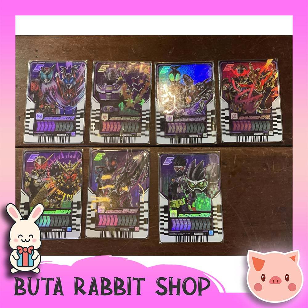 (Sẵn HCM) (L - DARK RIDER) THẺ BÀI RIDER CARD KAMEN RIDER GOTCHARD RIDE ...