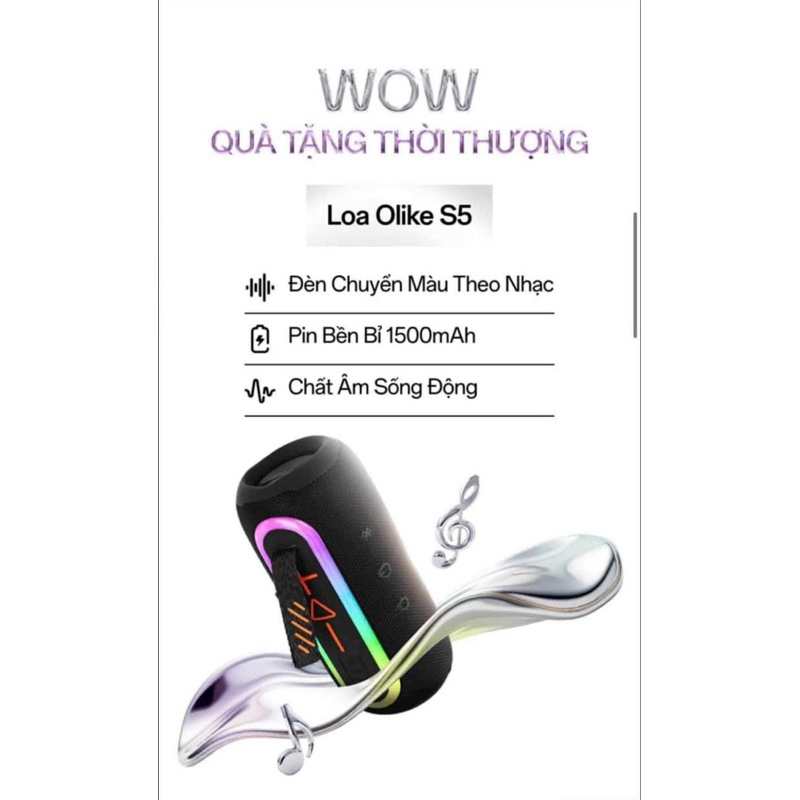 Loa Bluetooth OPPO OLike S5 | Hỗ trợ đọc thẻ nhớ TF và USB - Bảo hành ...