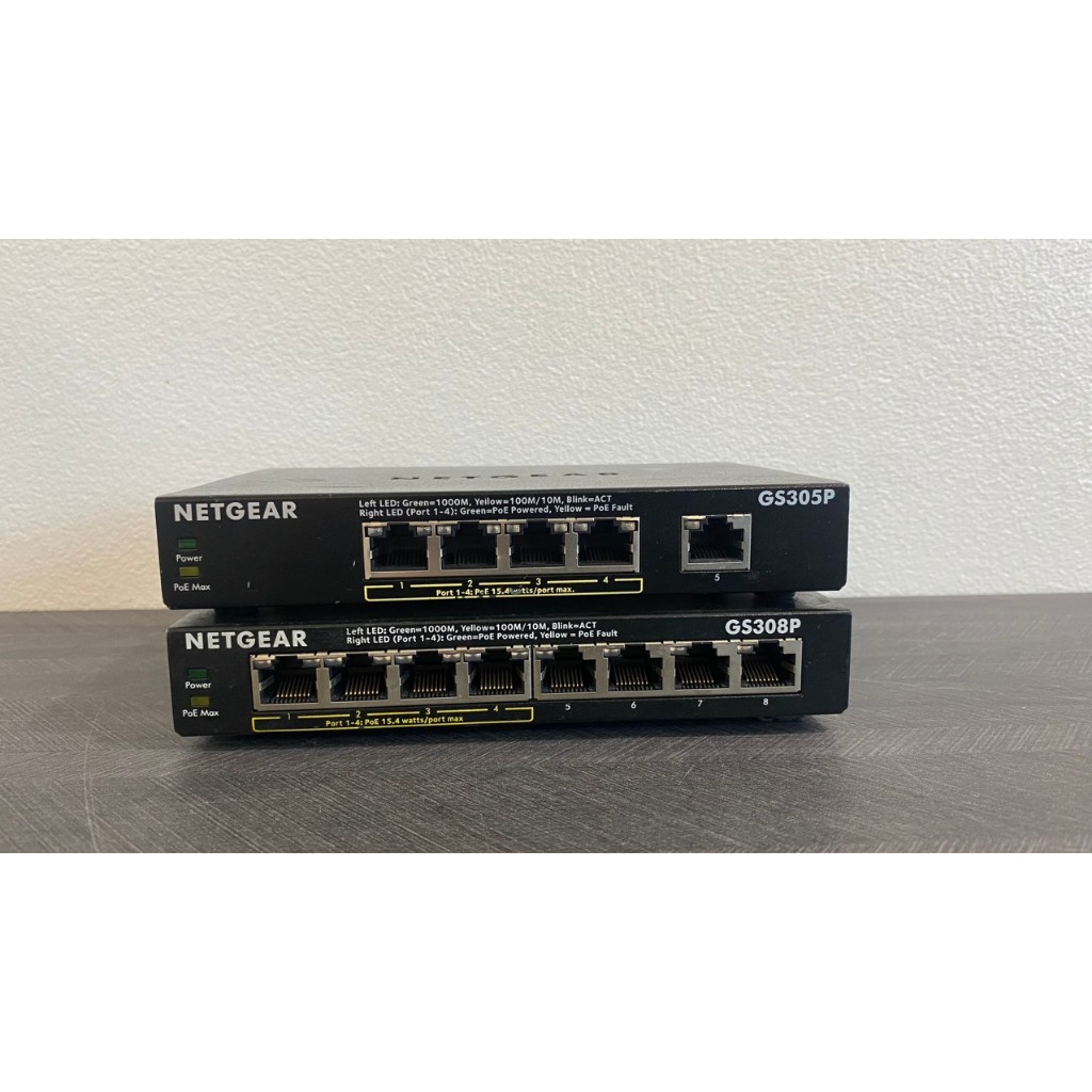 Switch NETGEAR GS308P / GS305P , Thiết Bị Chuyển Mạch 8 Cổng 4 Cổng Cấp ...