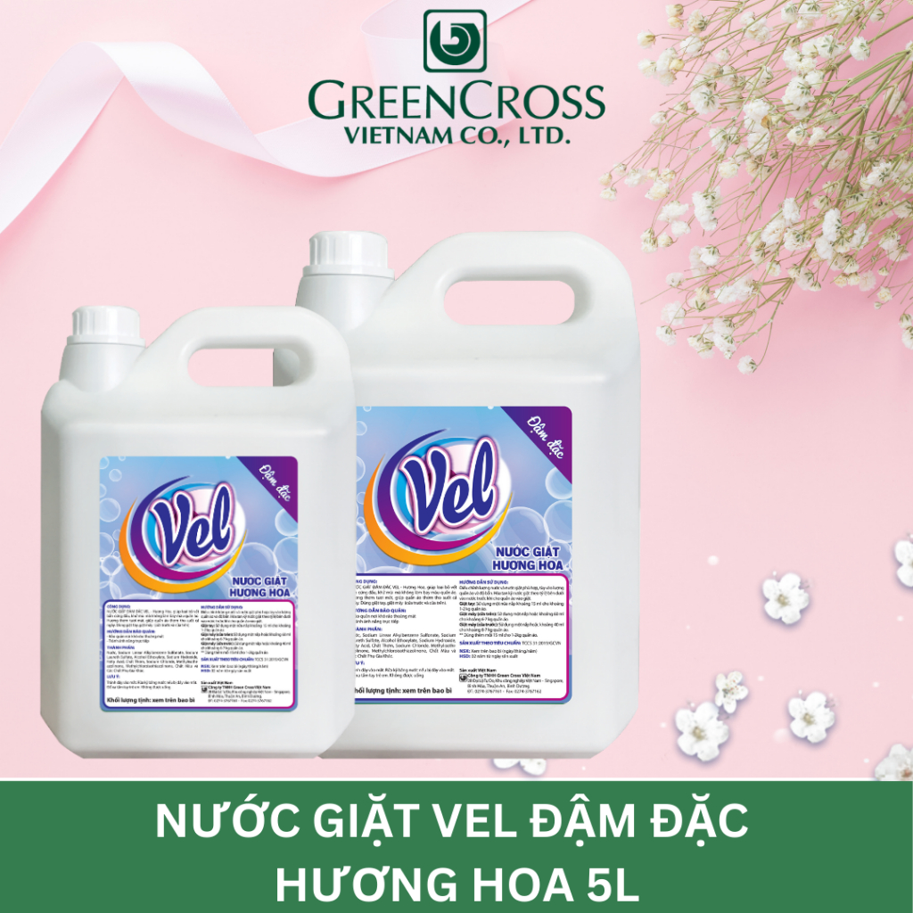 Nước giặt VEL Đậm đặc lưu hương thơm ngát bền lâu cho quần áo Hương Hoa ...