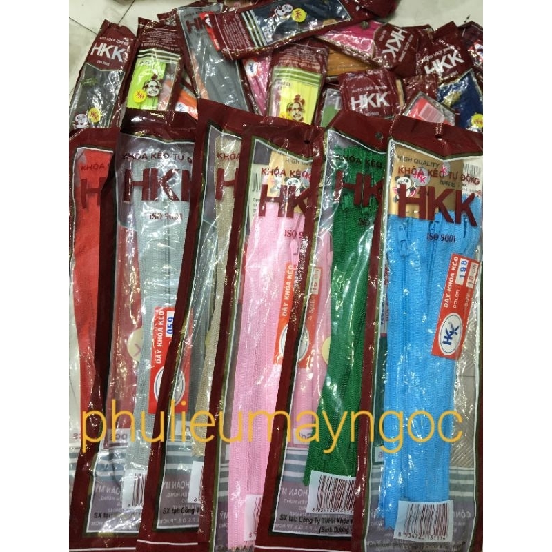 Dây kéo hiệu HKK 12 dây/lố( giá 1 lố) | Shopee Việt Nam