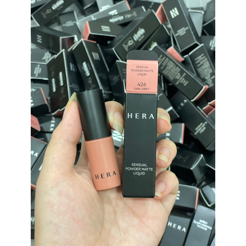 Son 𝐇𝐞𝐫𝐚 𝐒𝐞𝐧𝐬𝐮𝐚𝐥 𝐏𝐨𝐰𝐝𝐞𝐫 𝐌𝐚𝐭𝐭𝐞 𝐋𝐢𝐪𝐮𝐢𝐝 màu 426 Earl Grey minisz | Shopee ...
