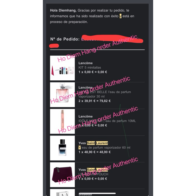 (Bill Châu Âu) Nước hoa Lancome lavie est belle | Shopee Việt Nam