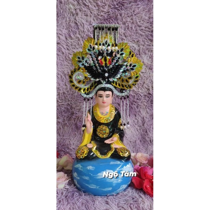 Tượng Đức Mẹ Diêu Trì Địa Mẫu cao 36 cm kèm Mão. | Shopee Việt Nam