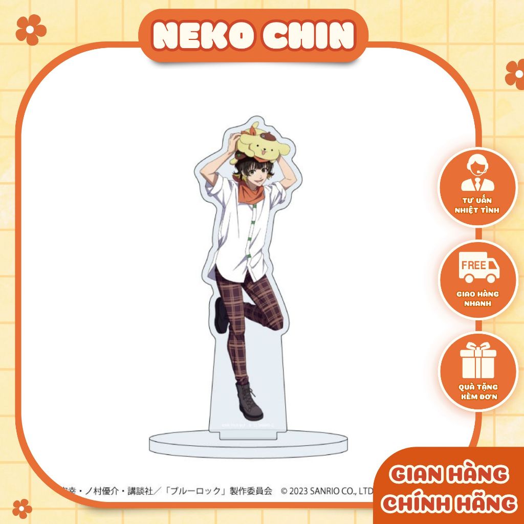 Standee nhựa đế đứng Bluelock collab Sanrio – Mô Hình Chính Hãng Nhật ...