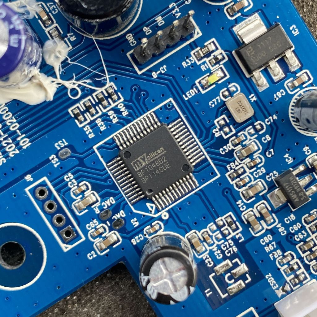 Mạch công suất rời 2.1 dùng chip ADC Mvsilicon BP1048B2 có công suất ...