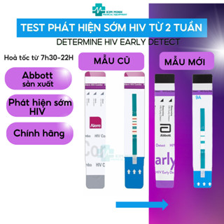 Que test HIV phát hiện sớm HIV từ 14 ngày kết quả chính xác Alere combo ...