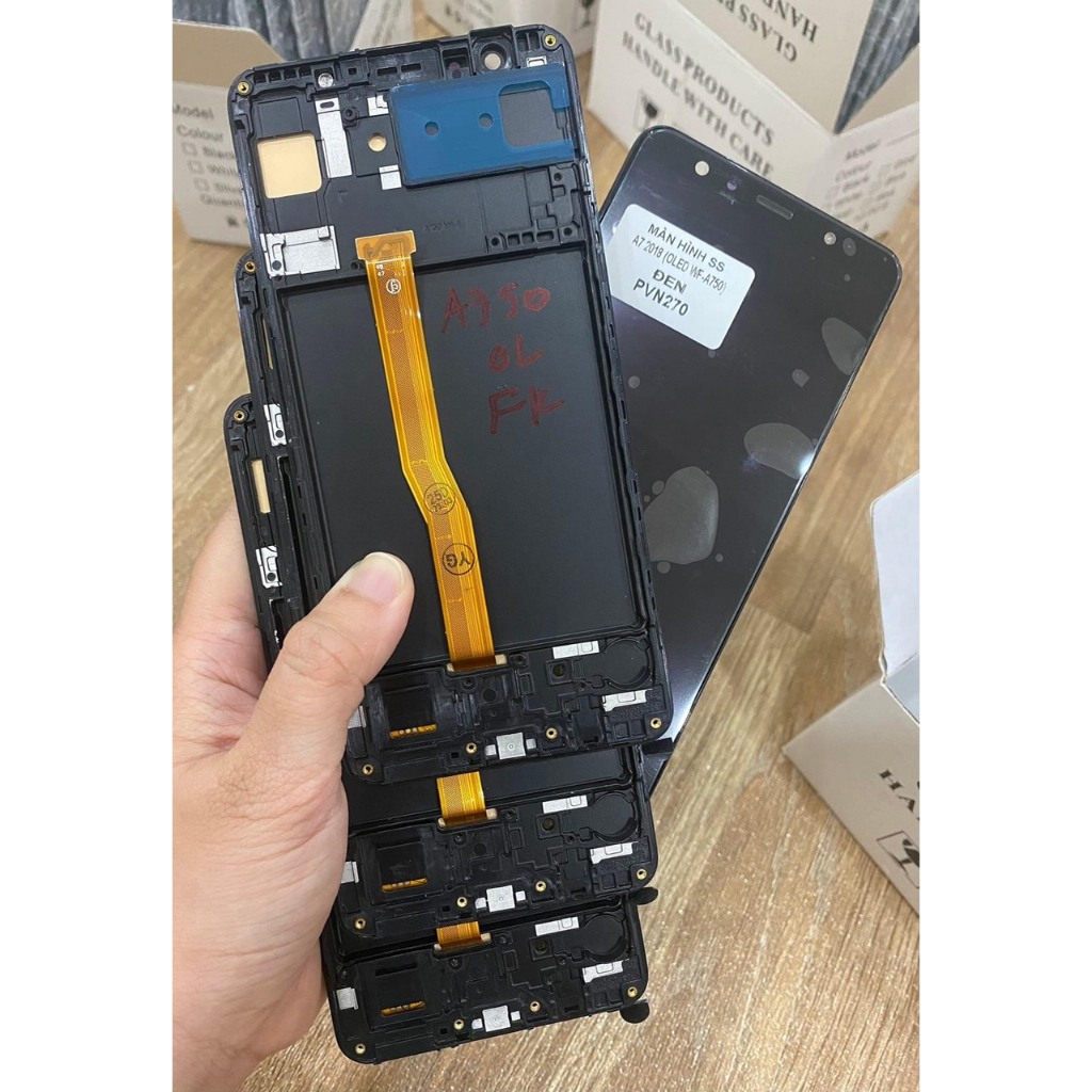 MÀN HÌNH SAMSUNG A750 (A7 2018) CÔNG NGHỆ MỚI CÓ KHUNG | Shopee Việt Nam