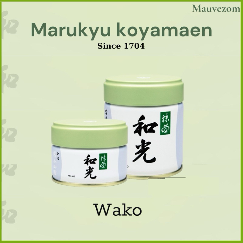 Matcha Wako - Hãng Marukyu Koyamaen loại thượng hạng (Ceremonial Grade) - link size lớn | Shopee ...