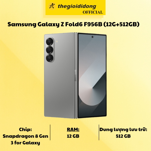 Samsung Galaxy Z Fold6 F956B (12G+512GB) | Shopee Việt Nam