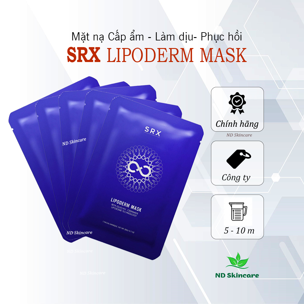 SRX Lipoderm Mask - Mặt nạ làm dịu, cấp ẩm, phục hồi | Shopee Việt Nam