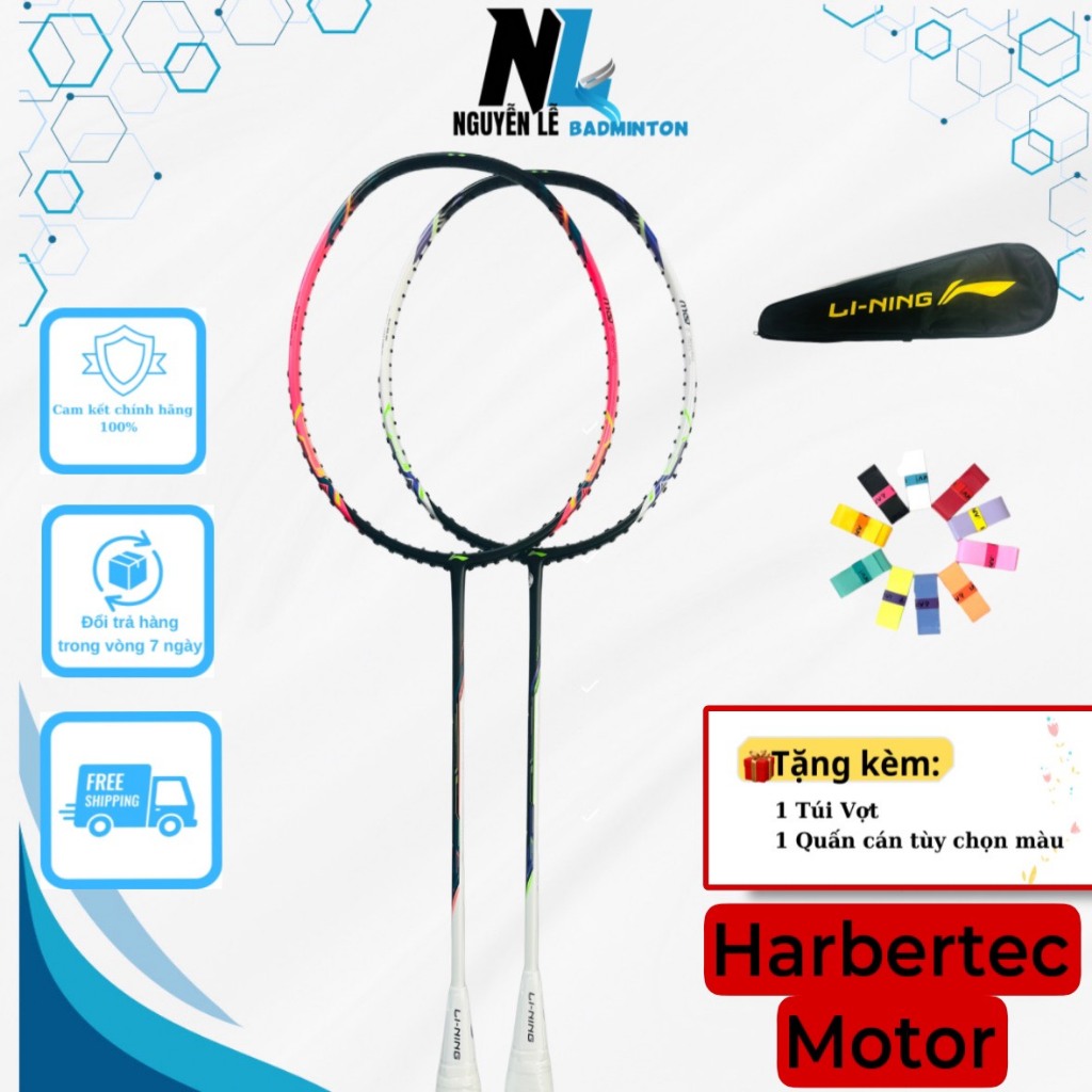 Vợt Lining Halbertec Motor Chính hãng (Tặng túi và quấn cán) | Shopee ...