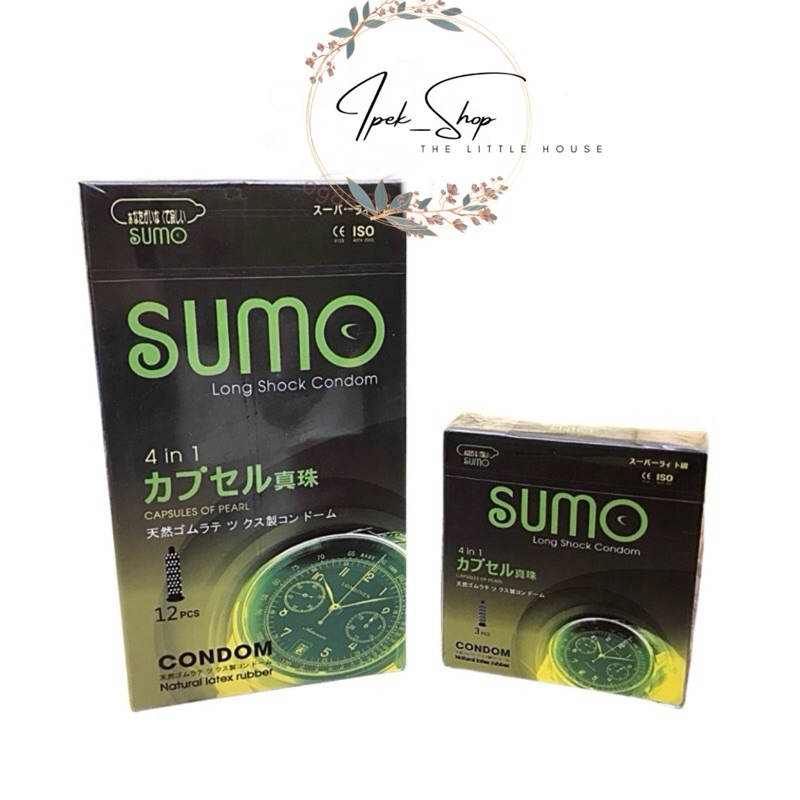 Bao cao su SUMO Long shock 4in1 siêu mỏng gai kéo dài thời gian - Nhật ...