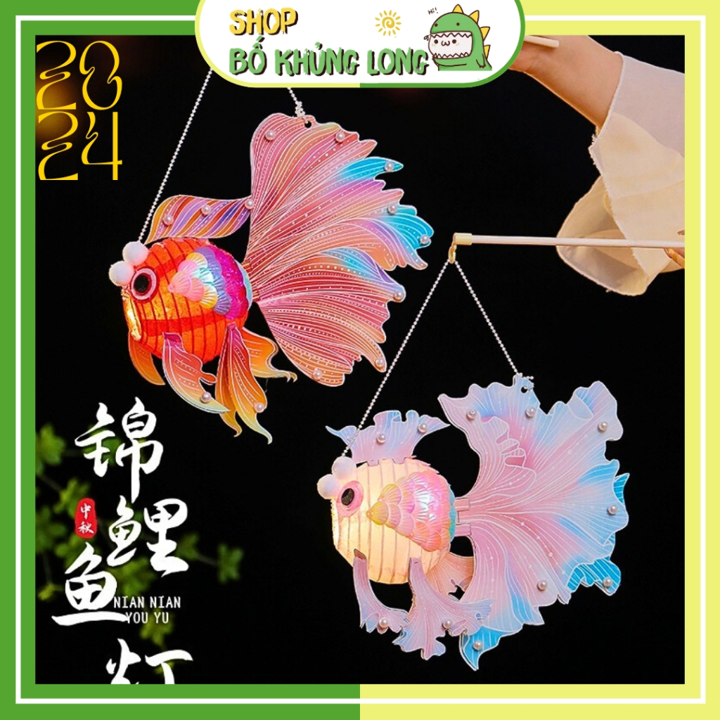 Lồng Đèn Trung Thu 2024 Lồng Đèn Cá Chép Đèn Lồng Cá Chép Lồng Đèn Giấy ...