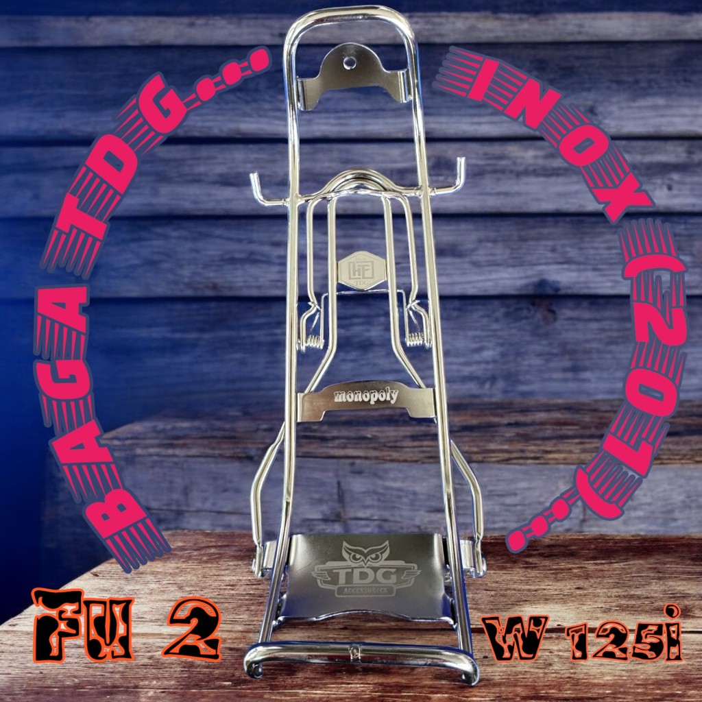 [Baga TDG Chính Hãng] Baga Xuồng Future 2 / Wave 125i - Inox Dày 10mm ...