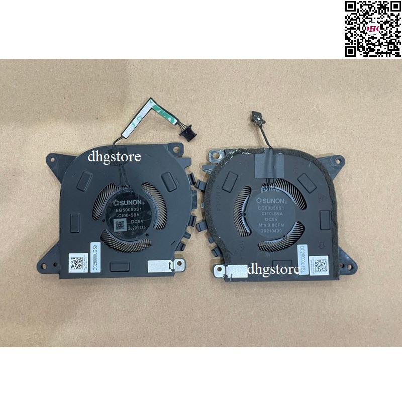 Fan quạt tản nhiệt CPU-GPU laptop Dell Alienware X15 R1 X15 R2 RTX30 ...