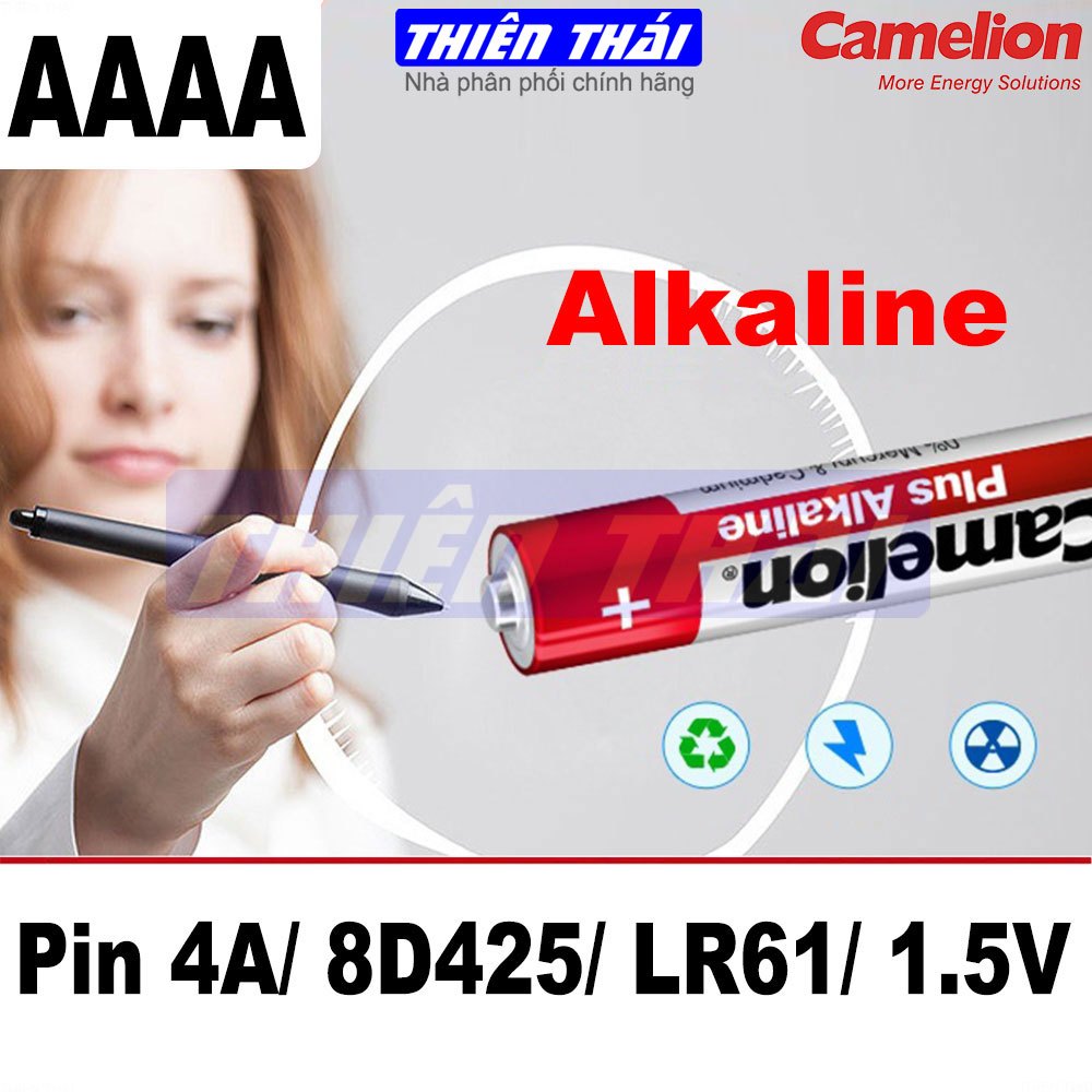 Pin AAAA Alkaline Camelion,Pin 4A 1.5V,LR8D425,LR61,dùng cho Surface ...