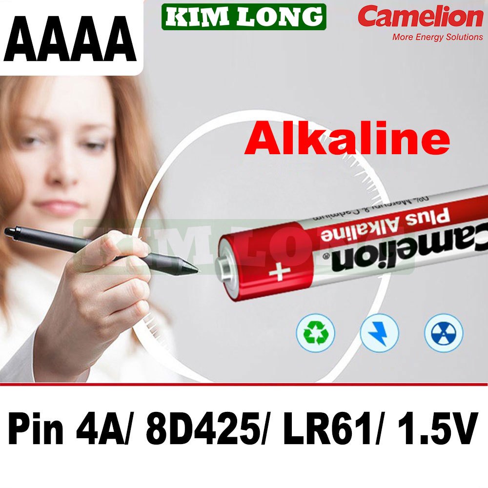 Pin AAAA Alkaline Camelion,Pin 4A 1.5V,LR8D425,8D425,LR61,dùng cho ...