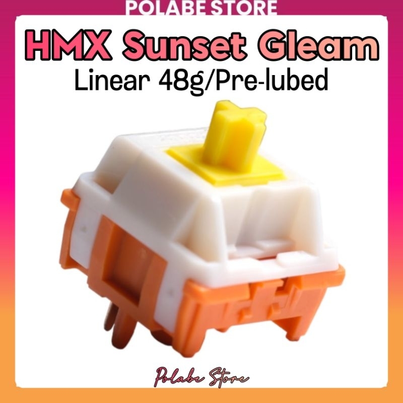 HMX Sunset Gleam 3.5mm linear switch bàn phím cơ Switch Hmx Sunset ...