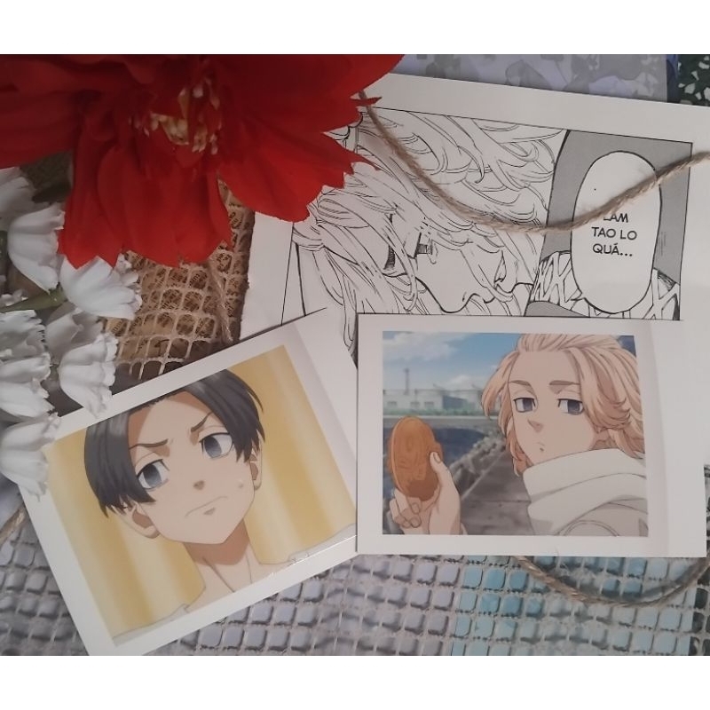 CARD POLA TOKYO REVENGERS về Mikey (vừa mới bóc ra) | Shopee Việt Nam