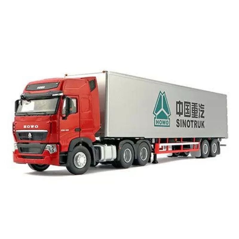 Mô hình xe Container Howo T7H hợp kim 1:36 | Shopee Việt Nam