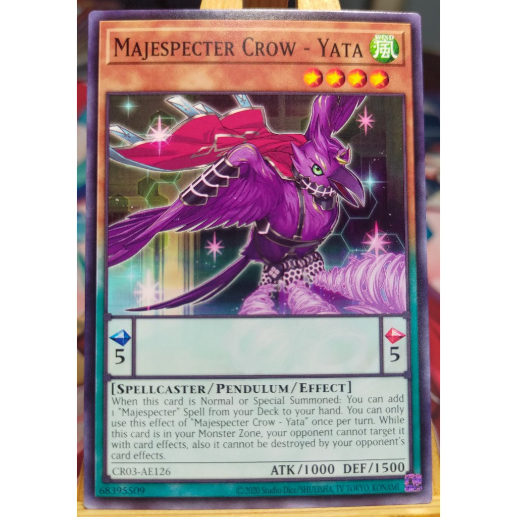 [KW2 Yugioh] [EN-AE] Thẻ bài CR03-AE126 Majespecter Crow - Yata (N ...