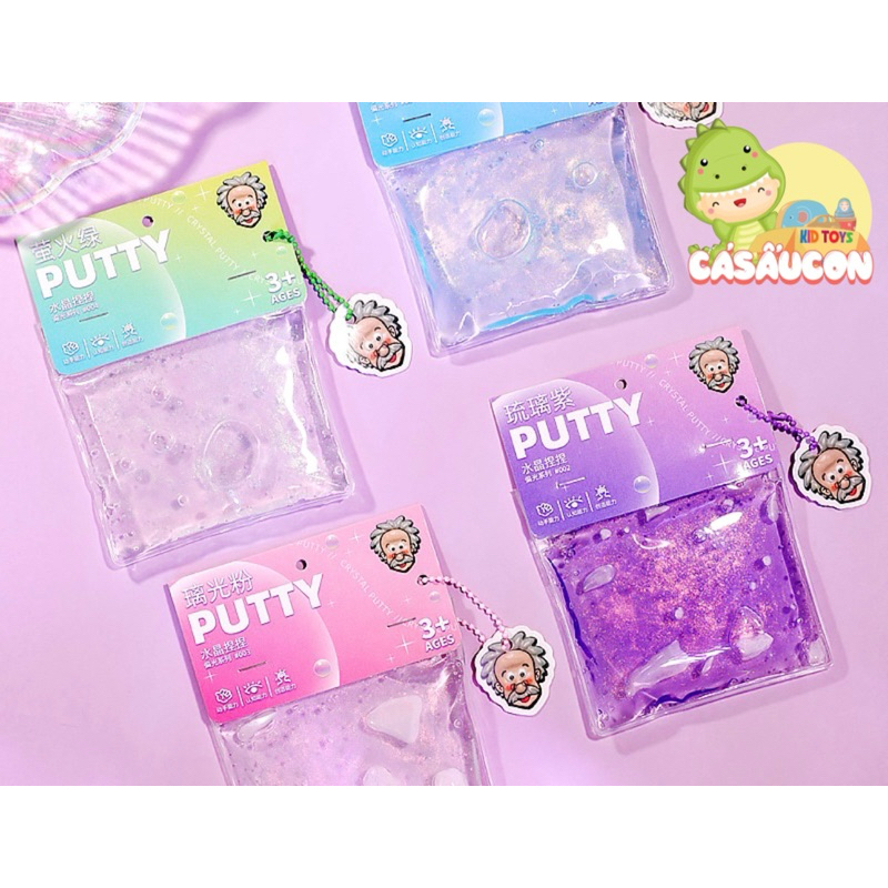 PUTTY TRONG SUỐT KIM TUYẾN CHÍNH HÃNG 100G ( Dạng túi gắn tag logo ông ...