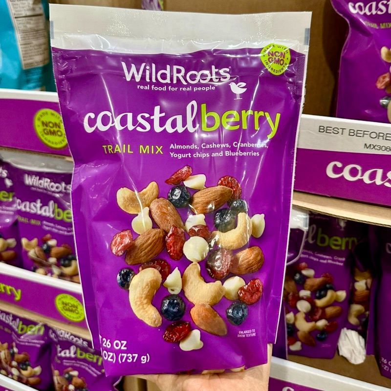 Date 9/2026 Hạt Hỗn Hợp Wildroots Coastal Berry Trail Mix 737gr ...