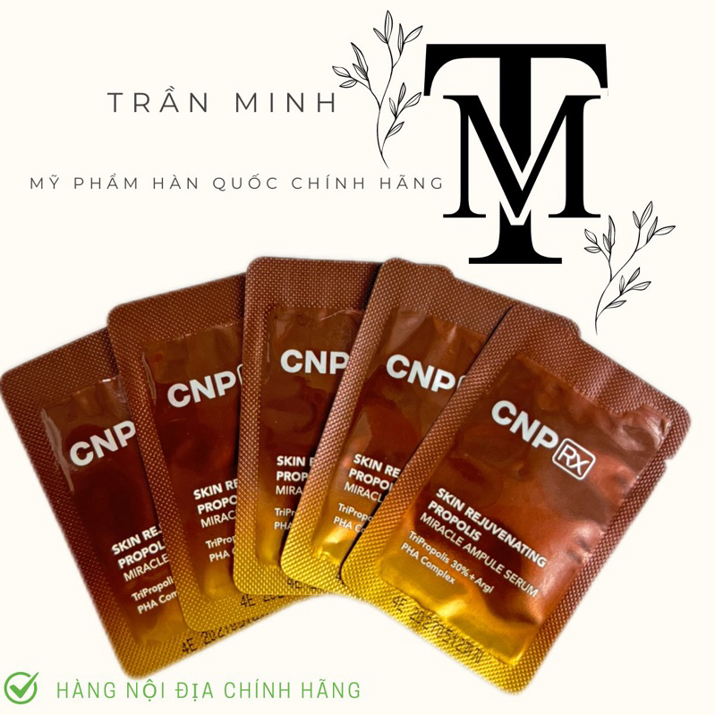 [1 gói]Tinh chất keo ong CNP Rx tái tạo, phục hồi và trẻ hóa da dưỡng ...