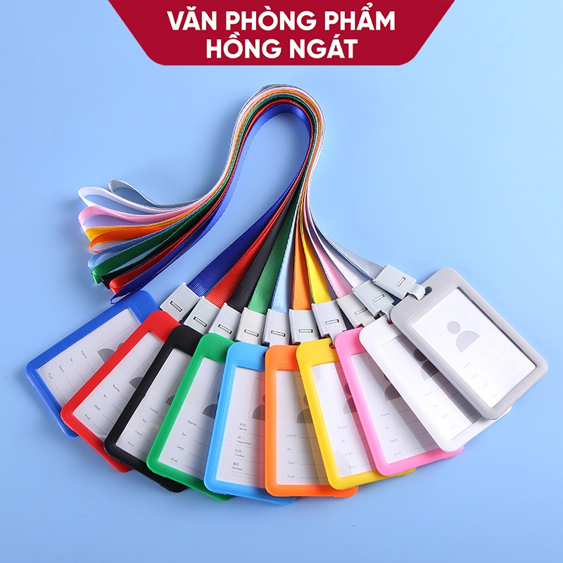 Dây đeo thẻ học sinh sinh viên nhân viên văn phòng, thẻ đeo bảng tên ...